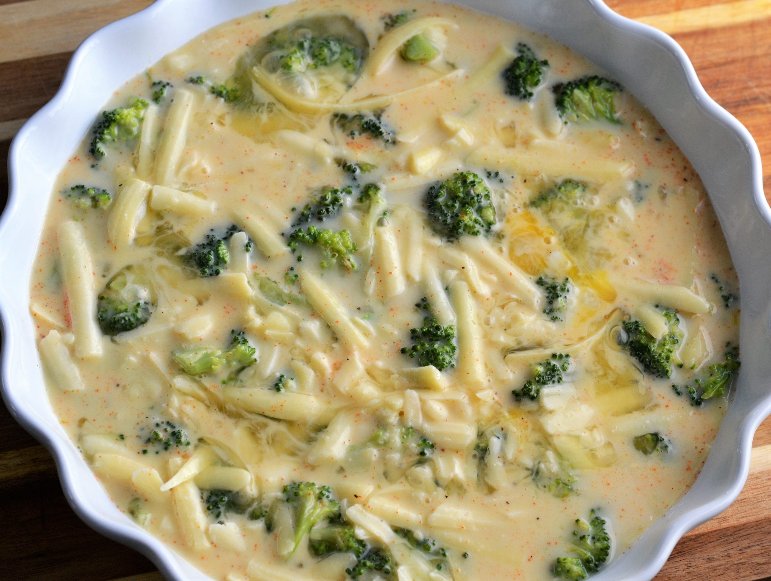 Broccoli Cheese Egg Bake