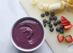 Acai Bowl Recipe with Acai Powder